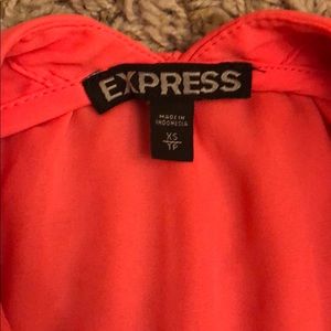 Express | Tops | Neon Pink Express Blouse | Poshmark